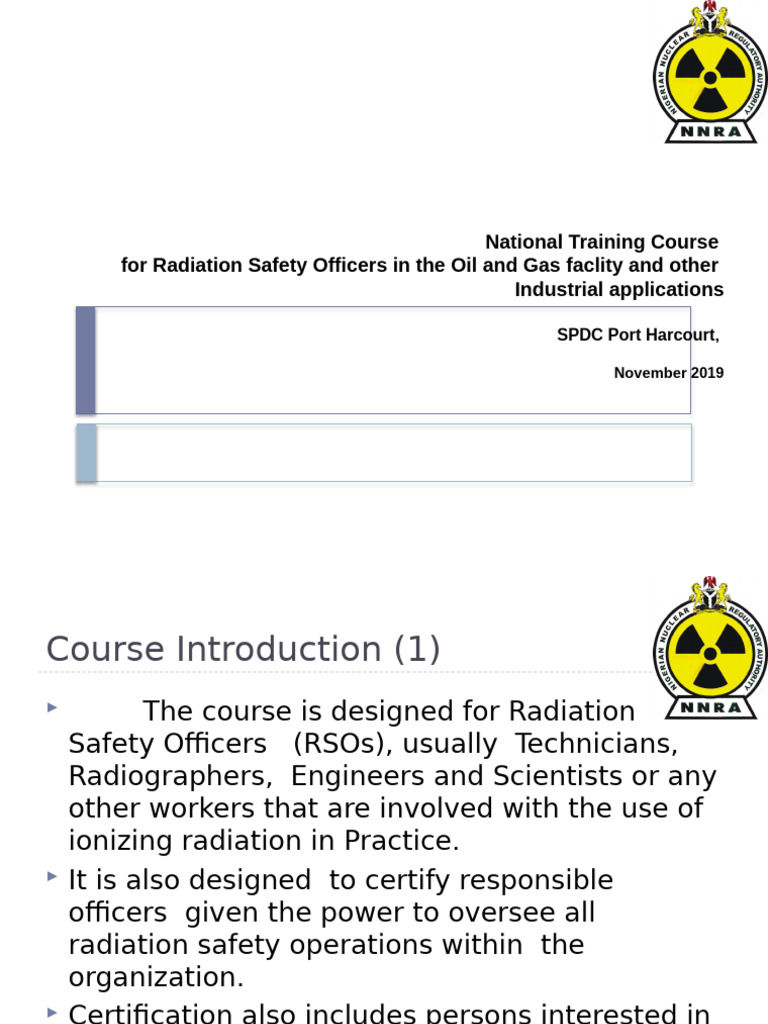 1 - Course Introduction - National Training Course 2019 | PDF | Computers