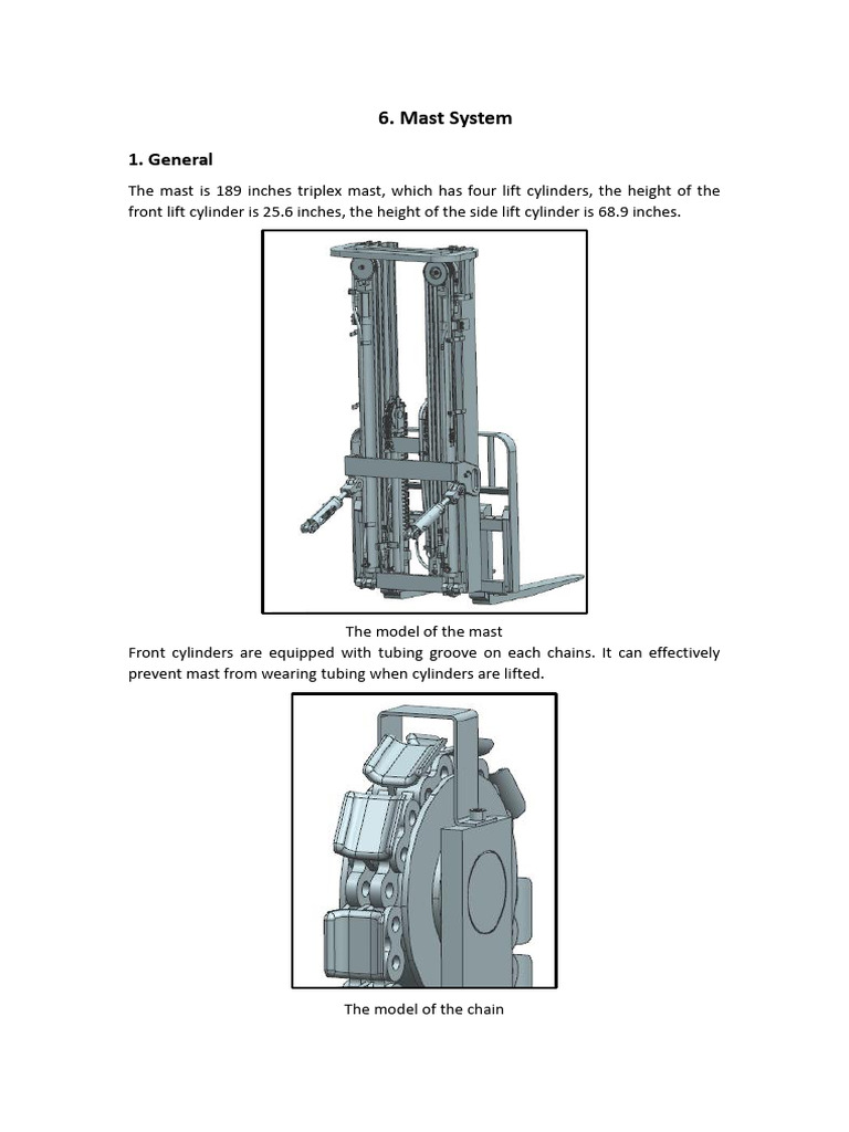 Mast System | PDF | Nut (Hardware) | Elevator