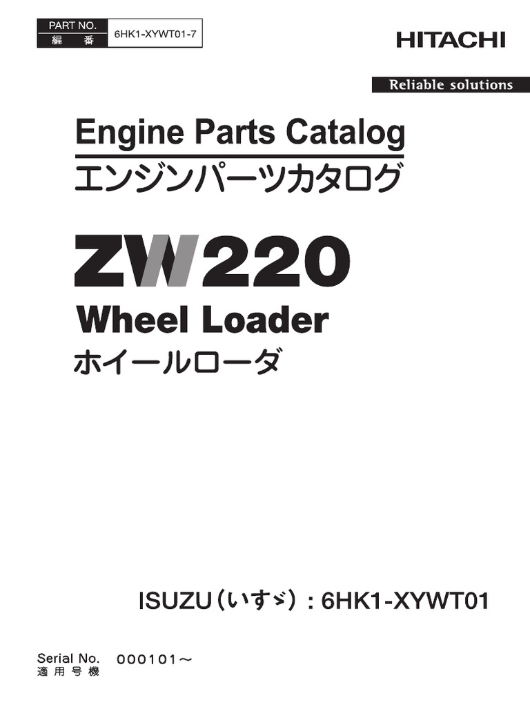 ZW220 - 6HK1 Xywt01 7 | PDF