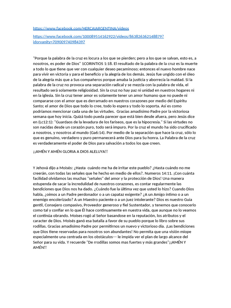 Devocionales | PDF | Amor | Pecado