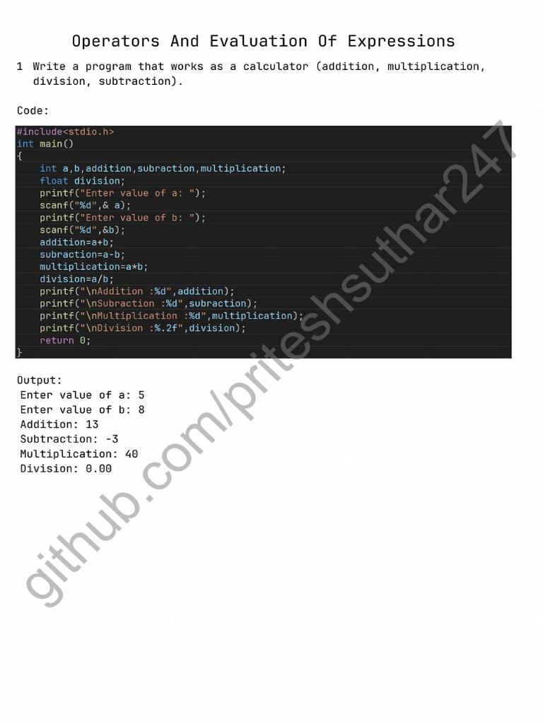 PPS - I Lab Manual | PDF