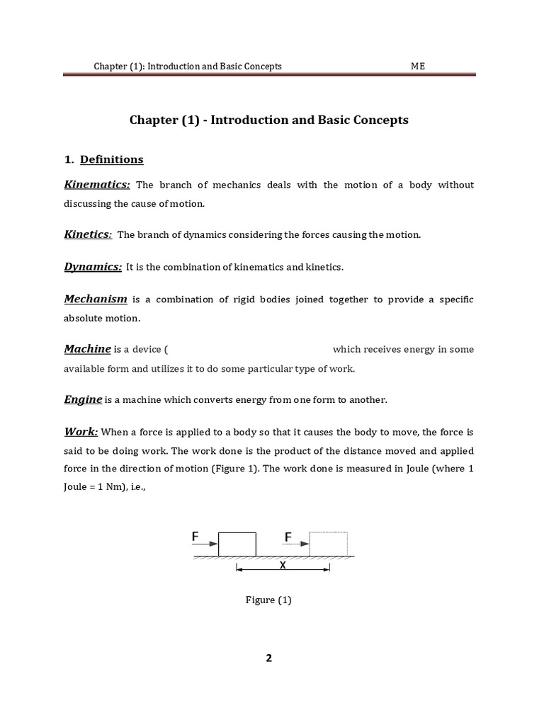 Chapter1 - Introduction and Basic Concepts | PDF | Rotation Around A Fixed Axis | Angular Momentum