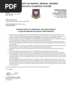 University of Ibadan Transcript Process | PDF | Courier | Information ...