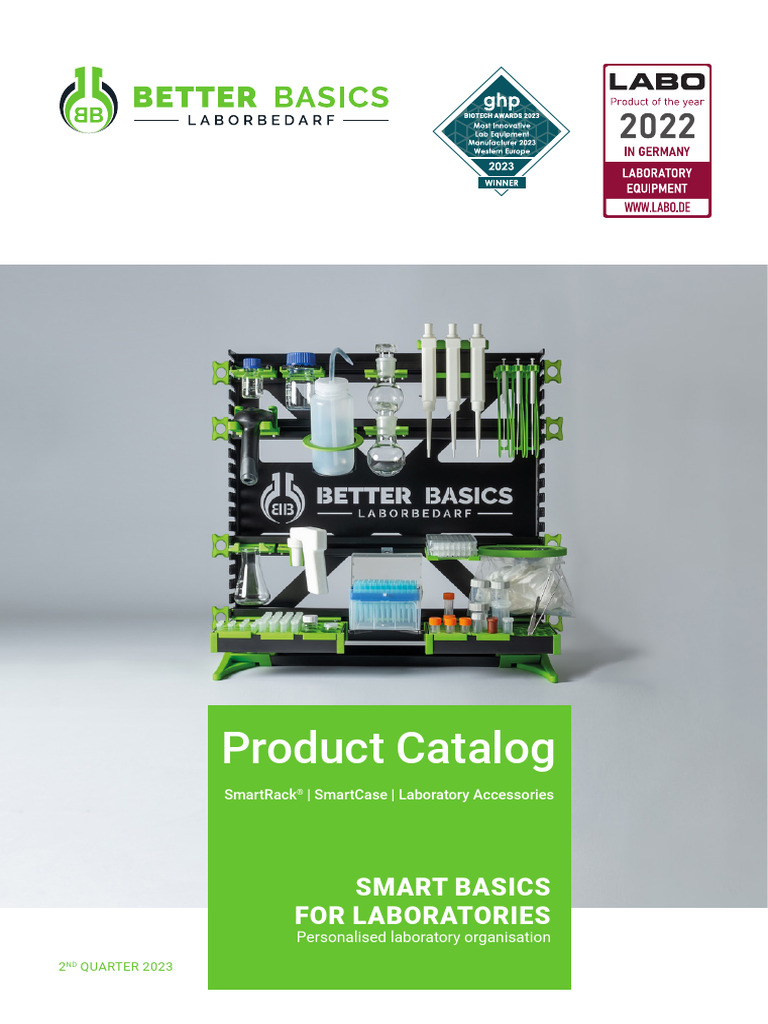 BETTER BASICS Produktkatalog - EN - Web Resolution | PDF | Laboratories