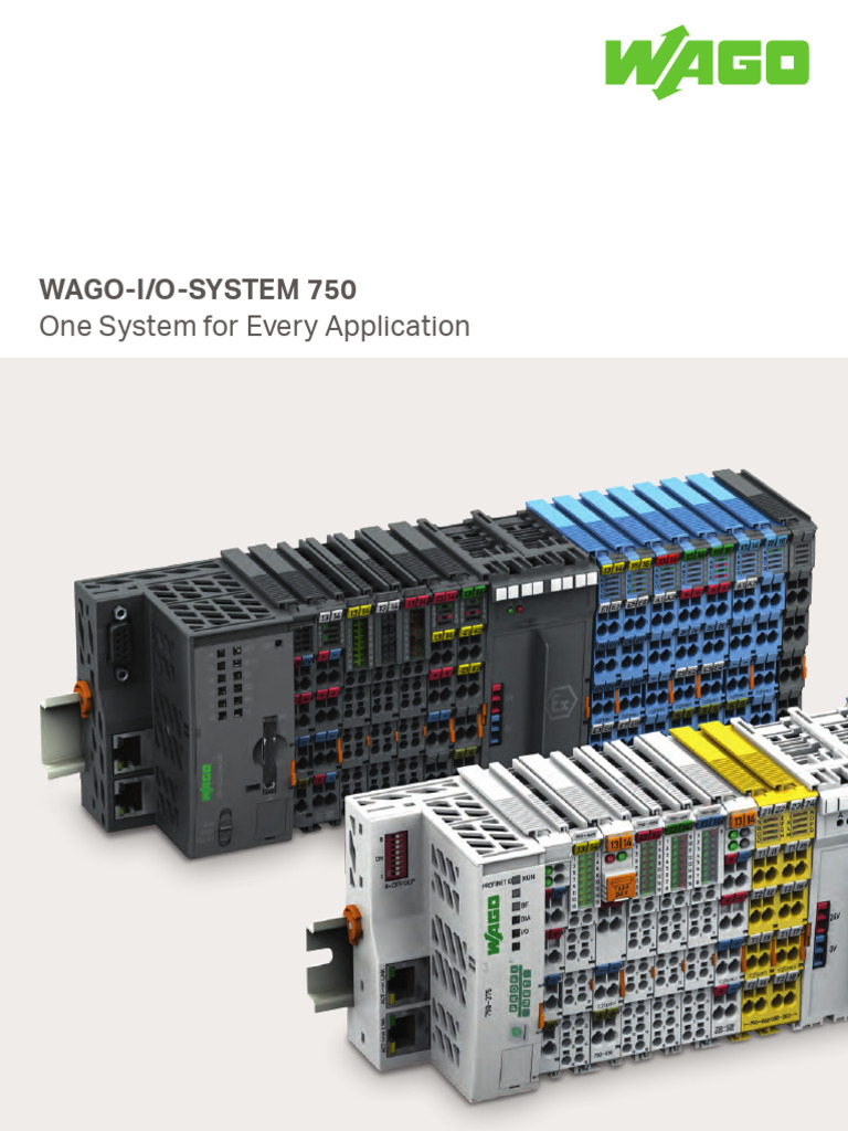 Wago I o System 750 60348385 | PDF | Programmable Logic Controller ...