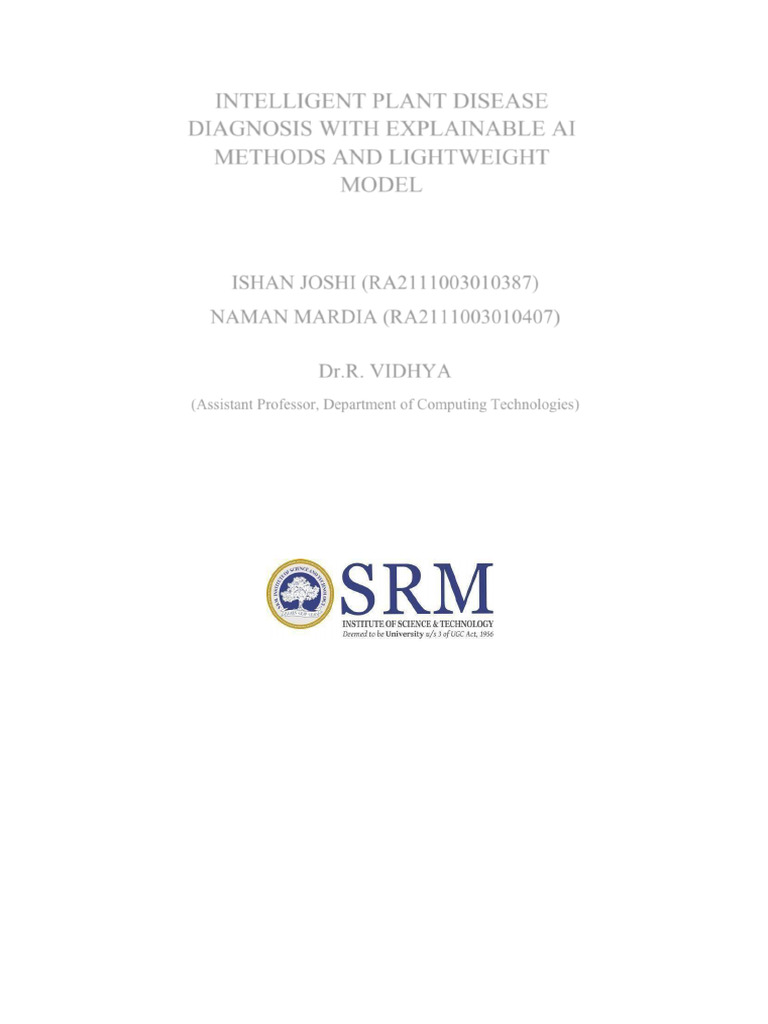 Sample Report | PDF | Machine Learning | Statistical Classification