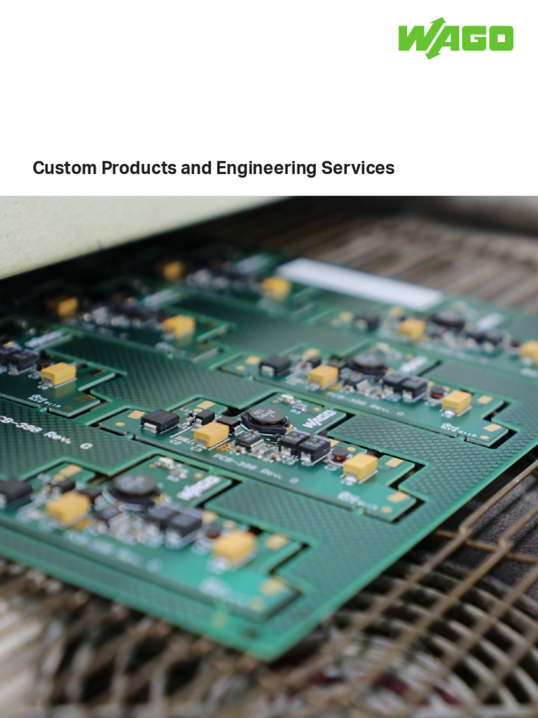 Custom Products and Engineering Services 60392280 | PDF | Printed ...