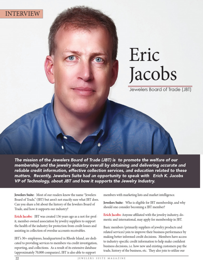 Understanding the Jewelers Board of Trade | PDF | Business