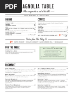 Balcony Bar Menu | PDF | Food And Drink | Cooking