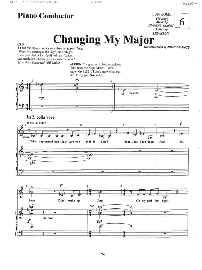 Changing My Major | PDF