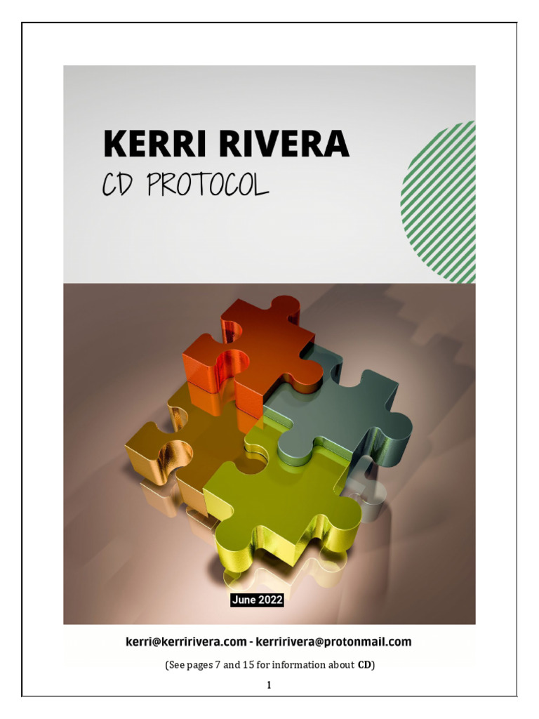 CD Autism Protocol Kerri Rivera | PDF | Pervasive Developmental ...