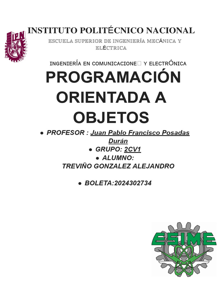 Jerarquía de Clases TREVIÑO GONZALEZ ALEJANDRO 2cv1 | PDF | Rectángulo | Lenguaje de modelado ...