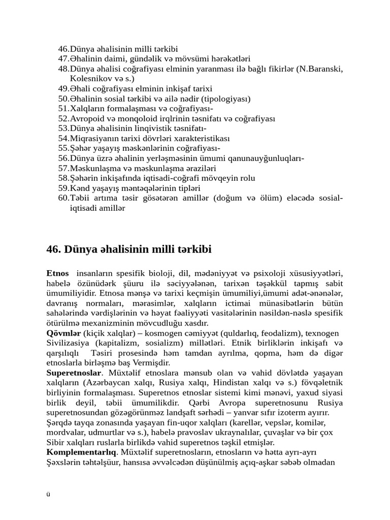 Əhali 46 60 | PDF