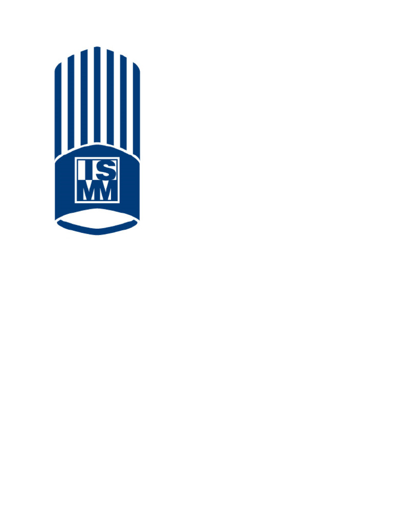 ISMM | PDF
