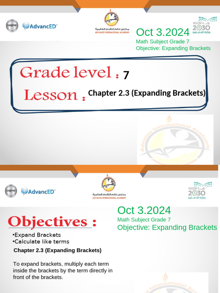 Expanding Brackets Worksheet | PDF | Art