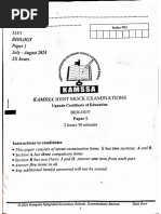 Wakata Mock Circular 2025 | PDF