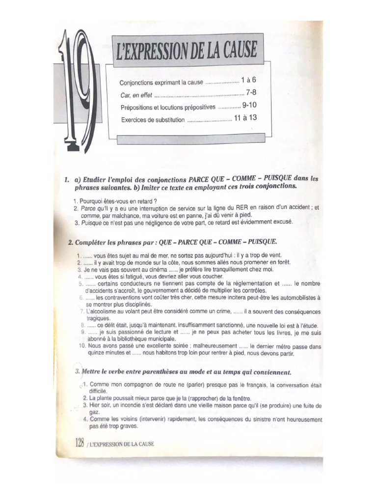 Lexpression de La Cause | PDF