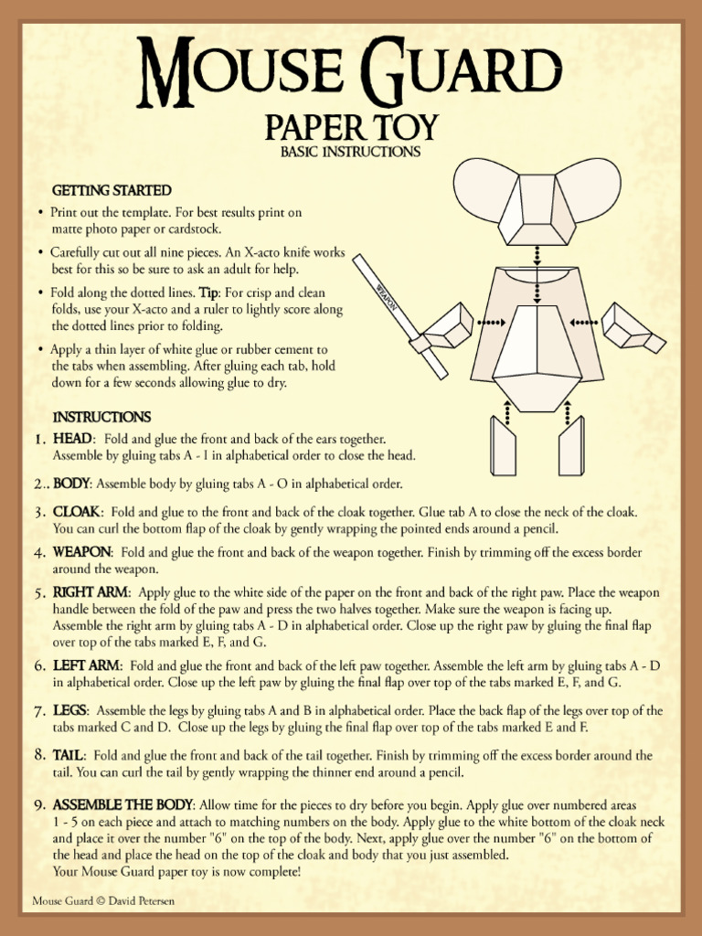 Bilbin Paper Toy | PDF