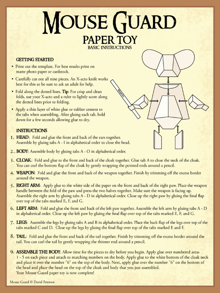 Conrad Paper Toy | PDF