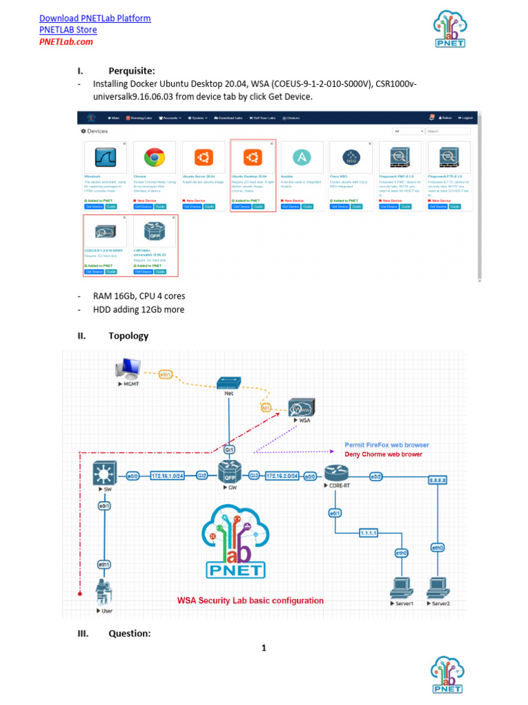 WSA Configuration de Base | PDF | Sudo | Computer Network