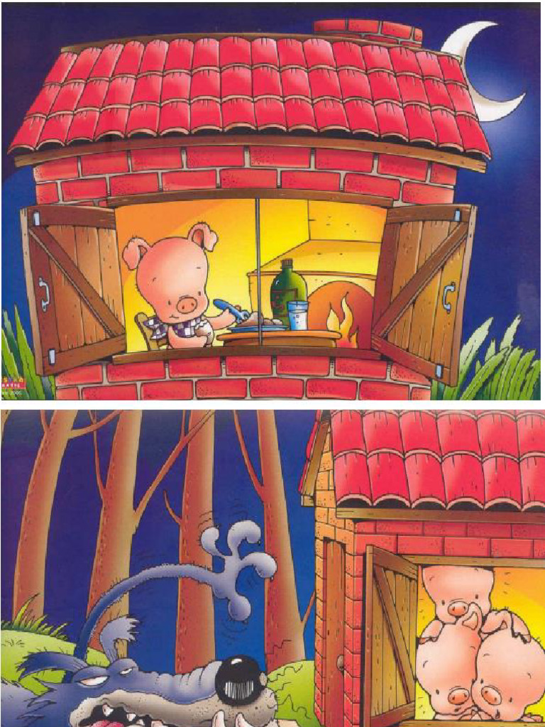 Los Tres Cerditos Secuencia | PDF