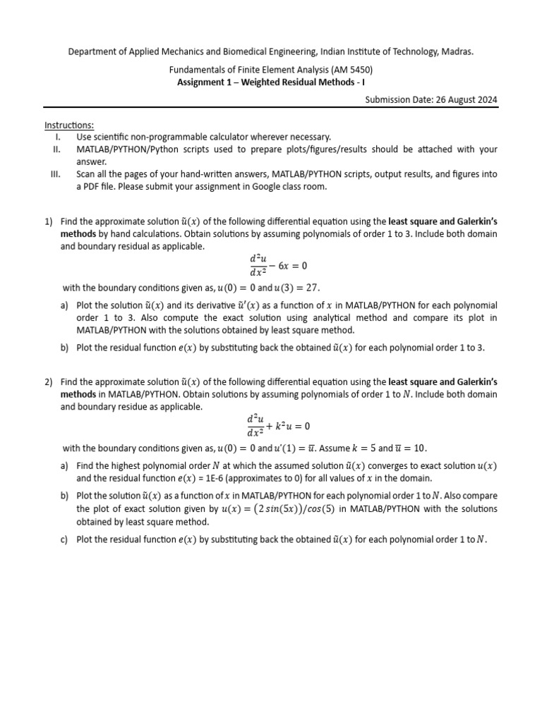 Assignment - 2 | PDF | Function (Mathematics) | Polynomial