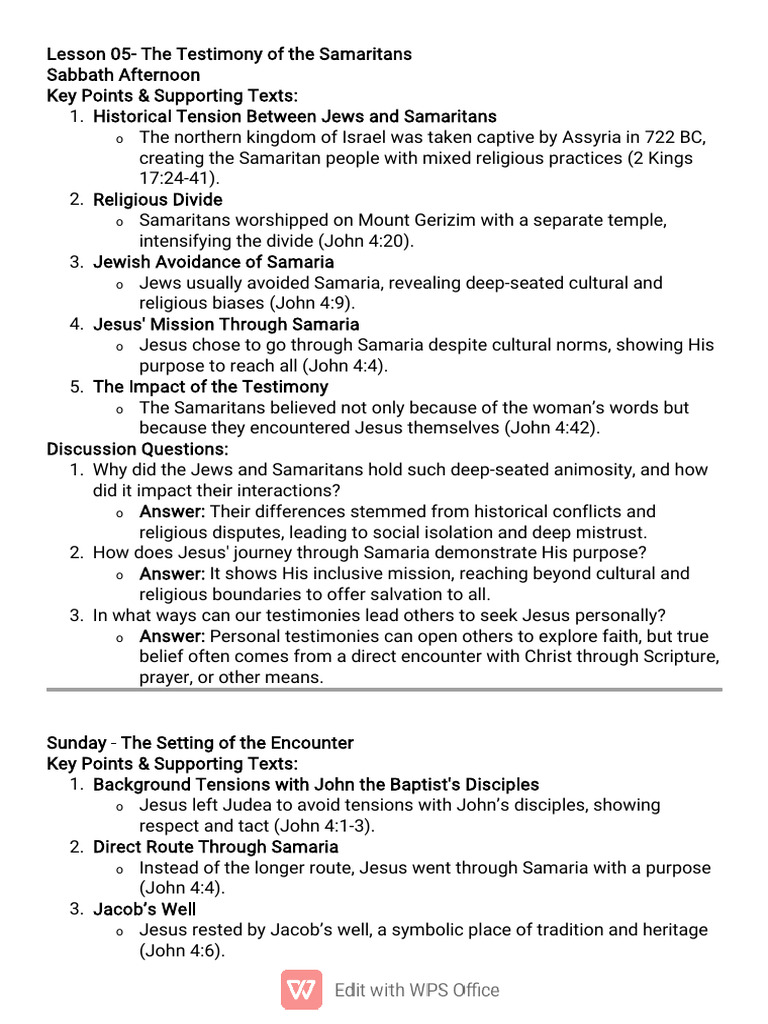 Lesson 06 More Testimonies About Christ | PDF | Jesus | Gospel Of John