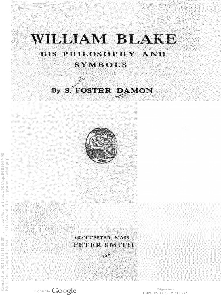 William Blake Symbols | PDF