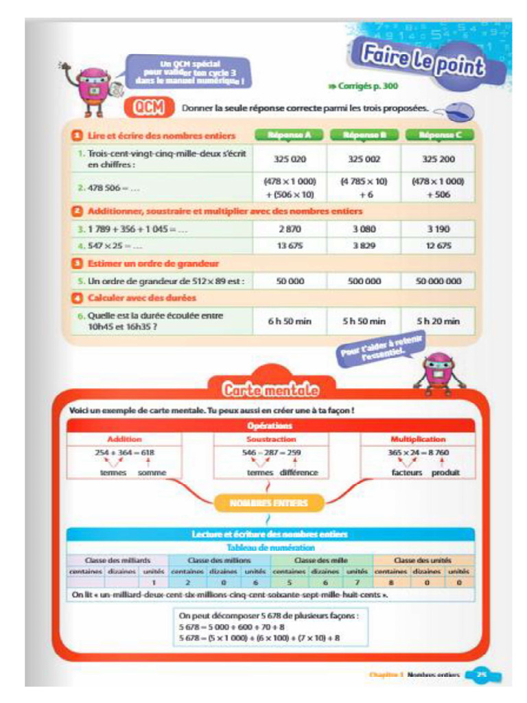 Exercices 4 Maths 6e | PDF