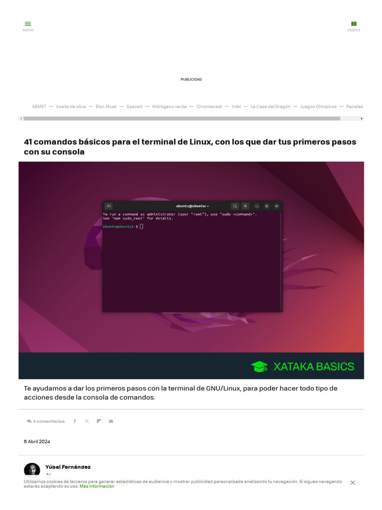 41 Comandos Básicos para El Terminal de Linux, Con Los Que Dar Tus ...