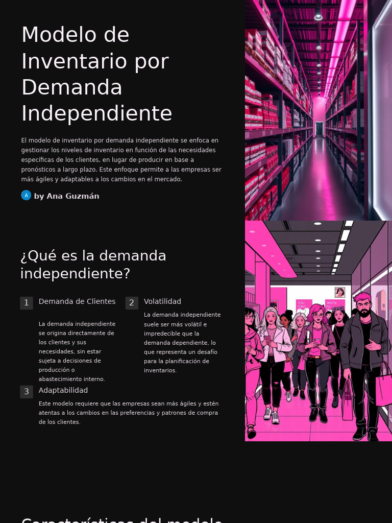 Modelo de Inventario Por Demanda Independiente | PDF | Business ...