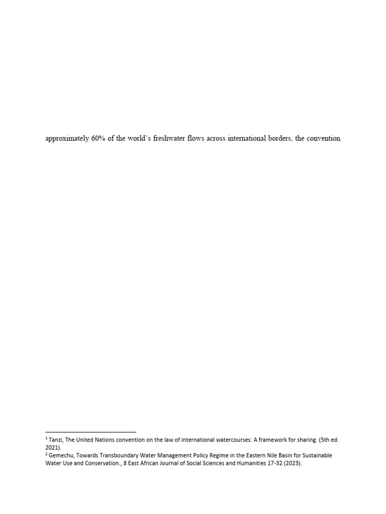 Future Agreements | PDF | Sustainability | Water Resources