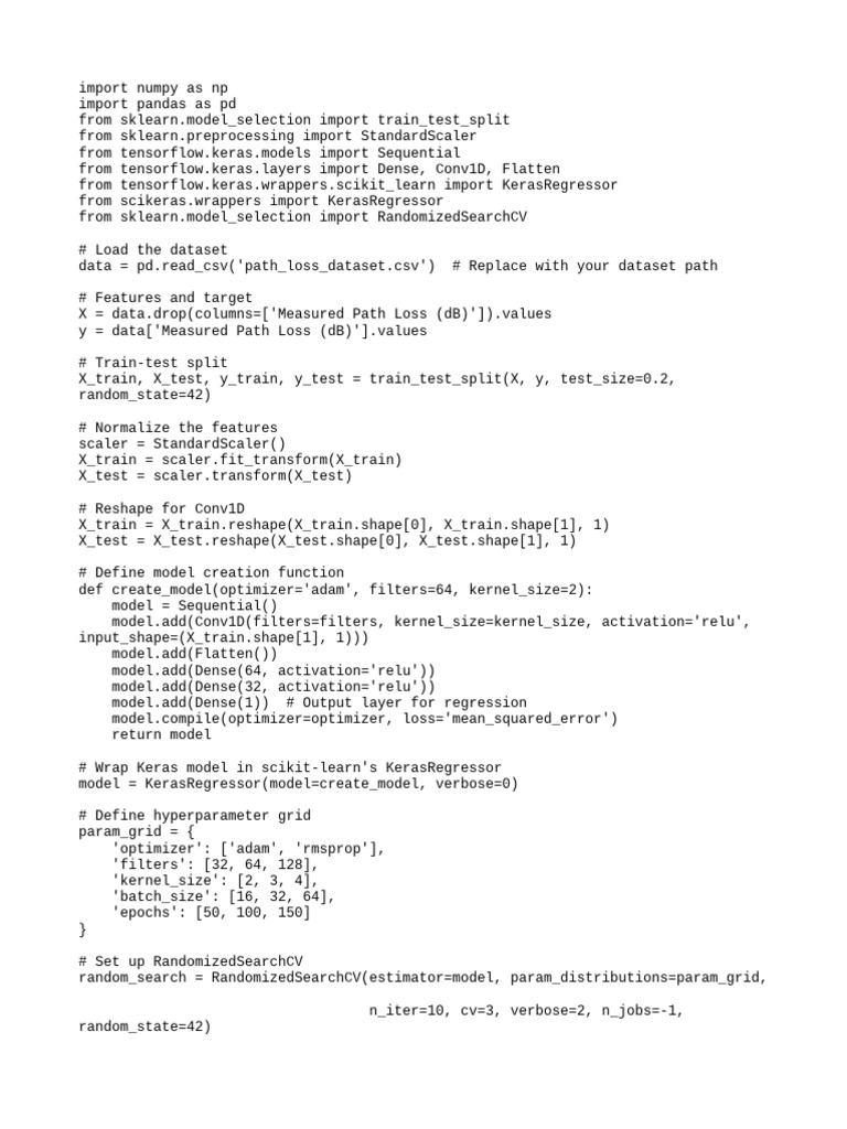 Pathloss CNN | PDF | Computational Science | Computational Neuroscience