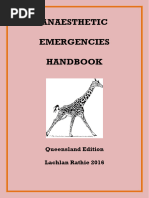 AAGBI Quick Reference Handbook for Anaesthesia | PDF | Anesthesia ...