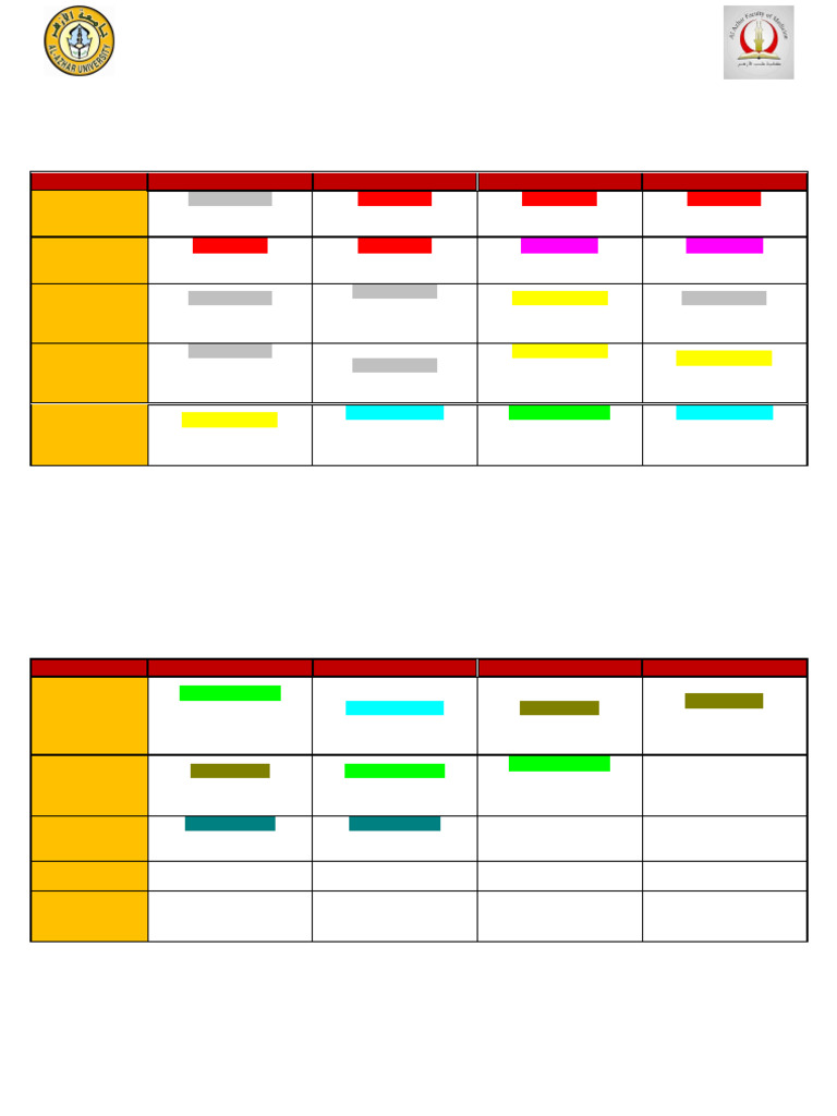 Respiratory Module - Lectuers Timetable | PDF | Respiratory System ...