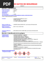 Thinner 91-92: Hoja de Seguridad | PDF