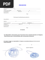 Procuration pour retrait de passeport | PDF