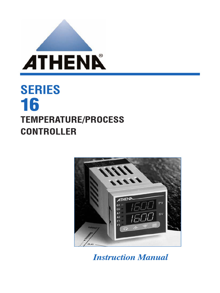 Legacy Series 16 Manual | PDF | Thermocouple | Relay