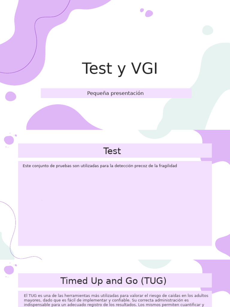 Semana 3 Escalas y Vgi | PDF | Geriatría | Depresión (estado de ánimo)