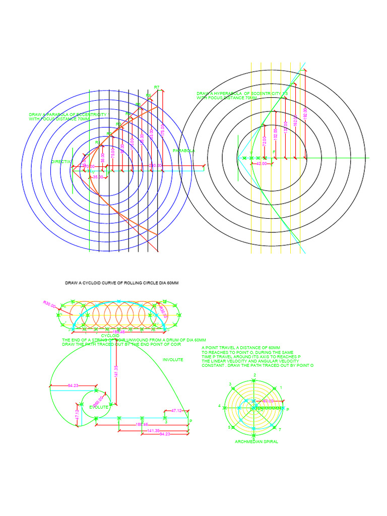 Conic and Special Curve | PDF | Mechanics | Geometry