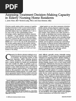 MacCAT-T: Assessing Treatment Decision Competence | PDF | Mental ...
