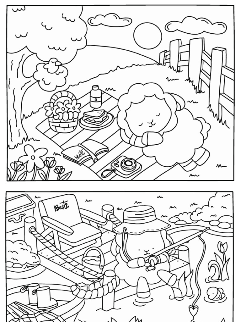 Besti Coloring Book - Gift Book 2024 | PDF