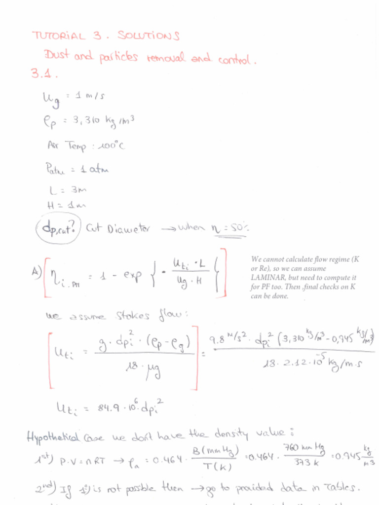 Tutorial 3 Solutions | PDF