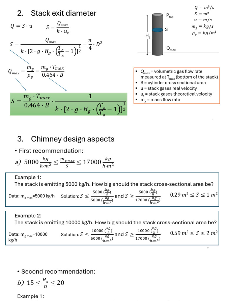 Lec 3diameter & Stack Design Aspects (Part of Lec 3) | PDF | Flow ...