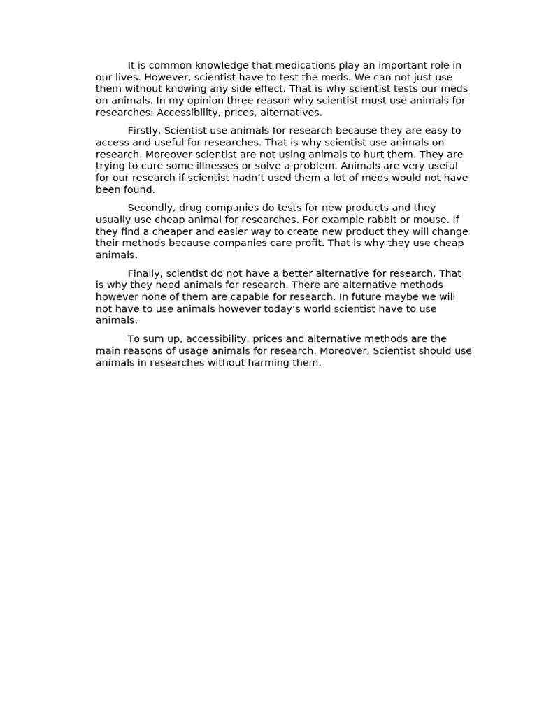 Essay 1 A | PDF | Self-Improvement