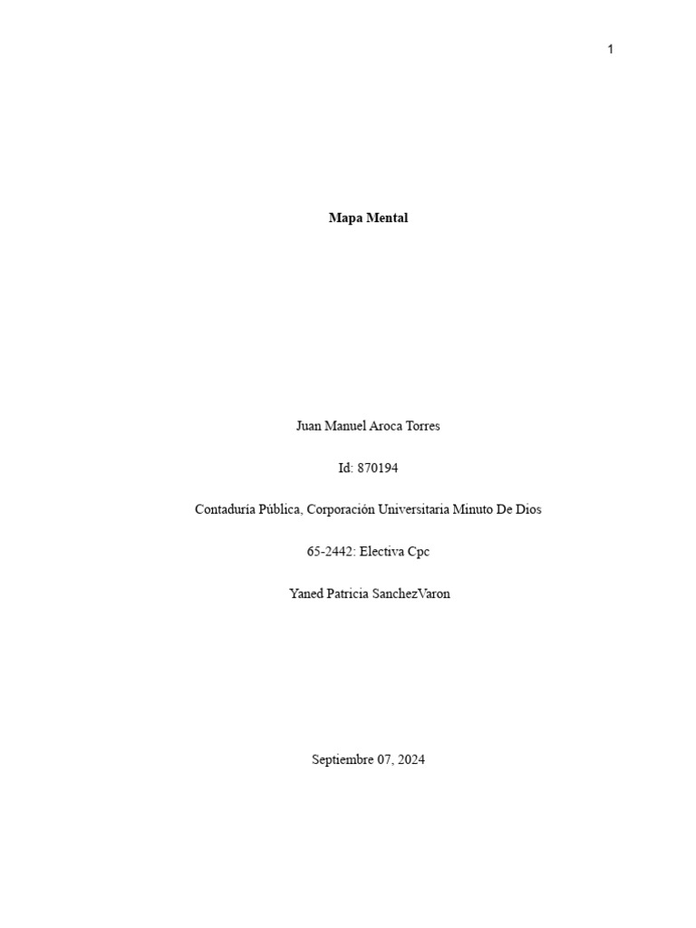 Mapa Mental | PDF | Pensión | Vejez