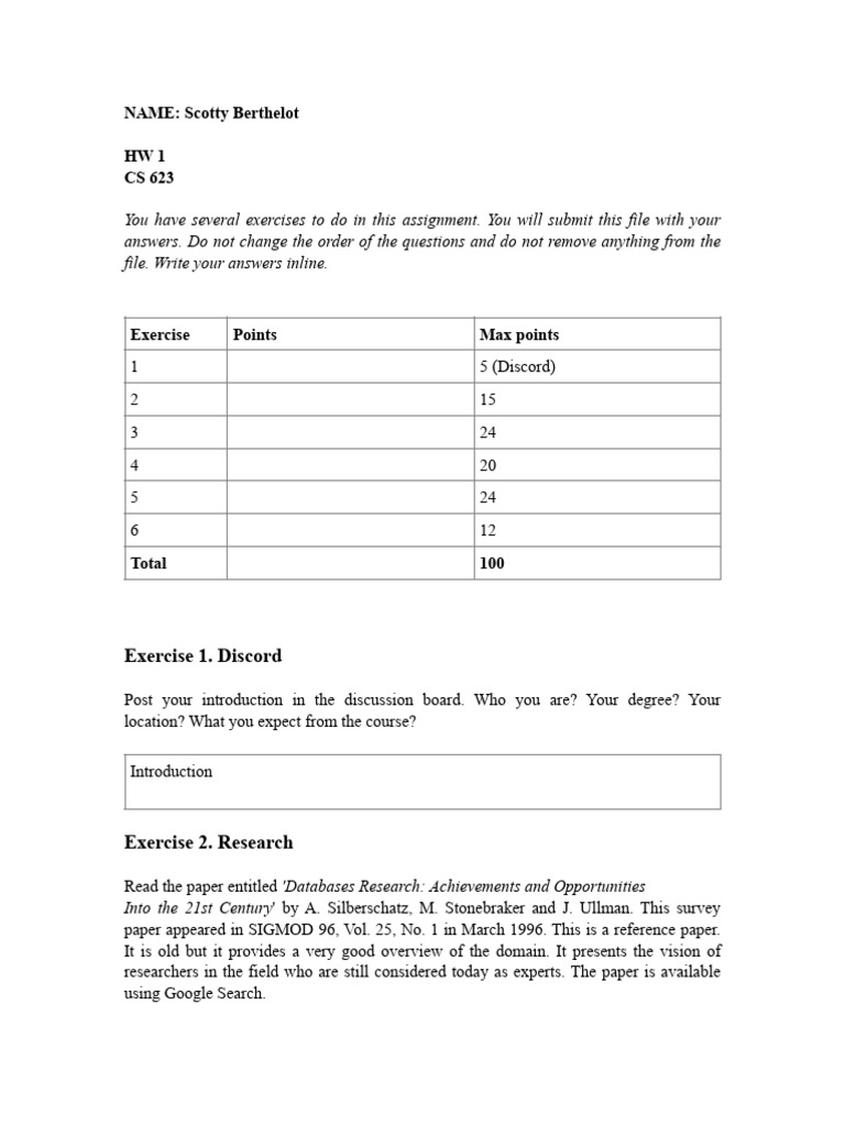 Assignment 1 DBMS | PDF | Postgre Sql | Data Management Software