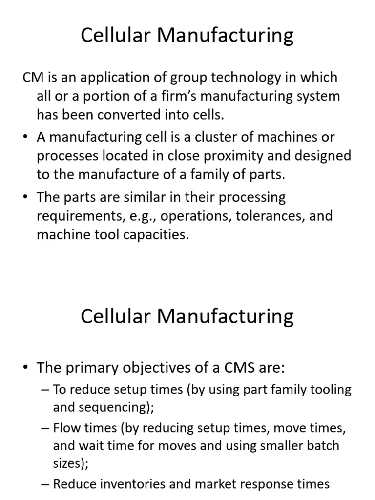 Cellular Manufacturing - 2023 | PDF | Matrix (Mathematics) | Cluster Analysis