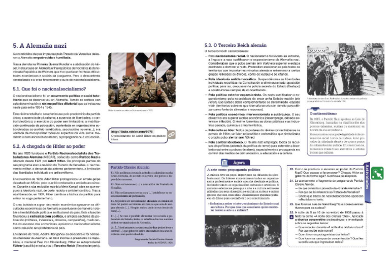 A Alemania Nazi (1933-1945) | PDF