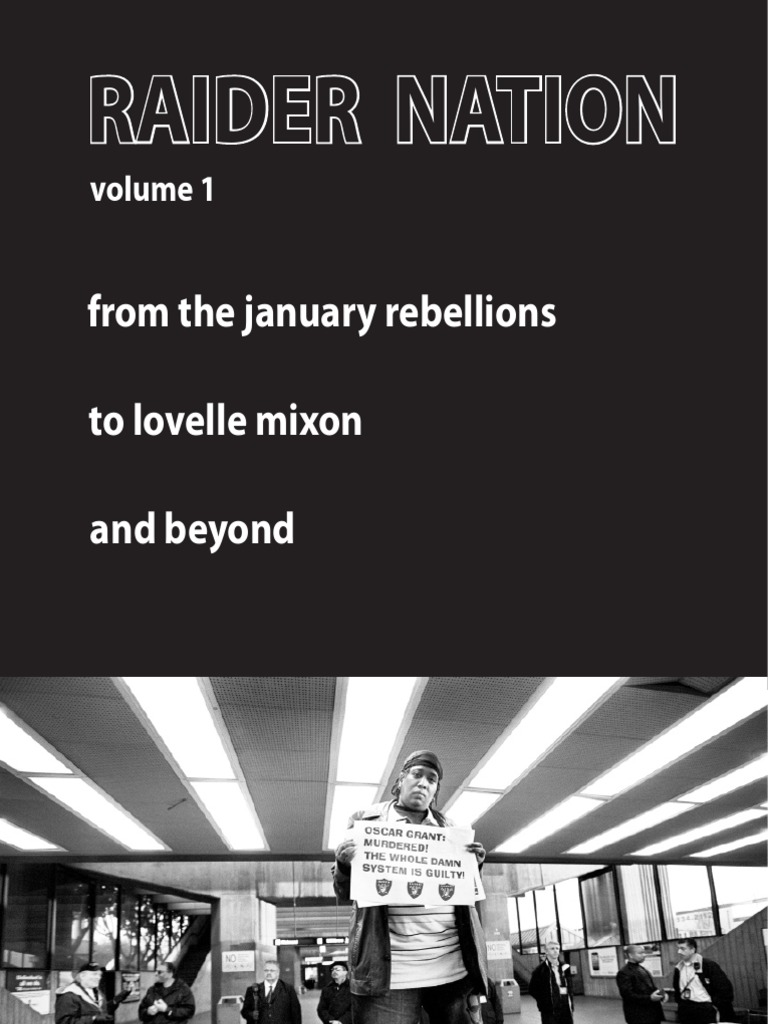 Raider Nation: To Lovelle Mixon From The January Rebellions | PDF | Bay ...